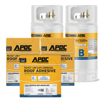 APOC® Polyset® Low Slope Commercial Roof Adhesive (HFO)