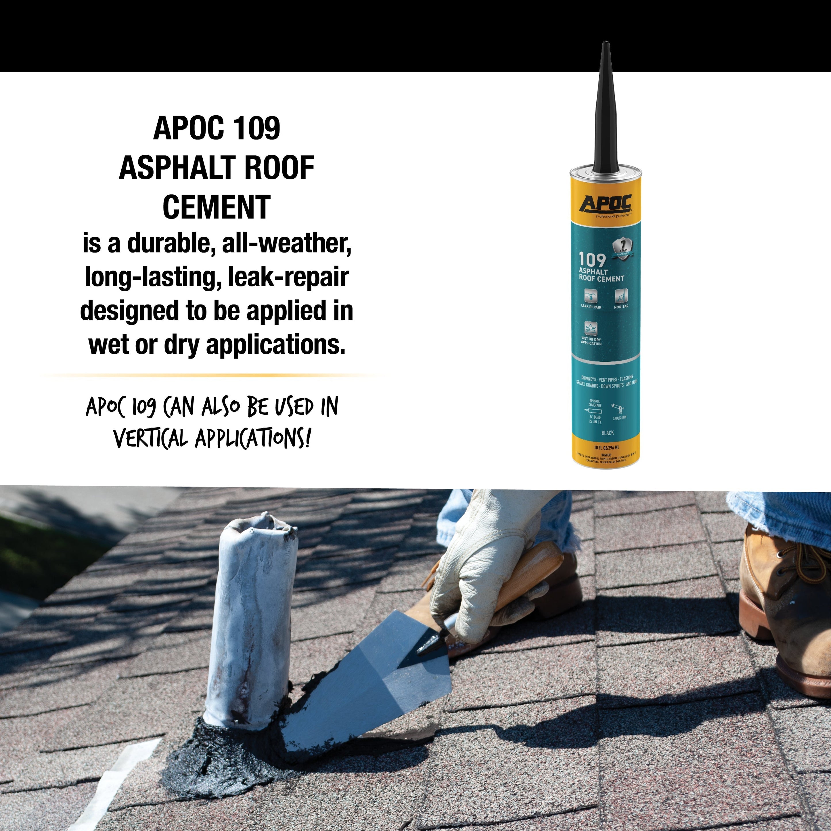 APOC® 109Asphalt Roof Cement