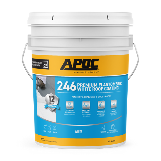 APOC® 246Premium Elastomeric White Roof Coating