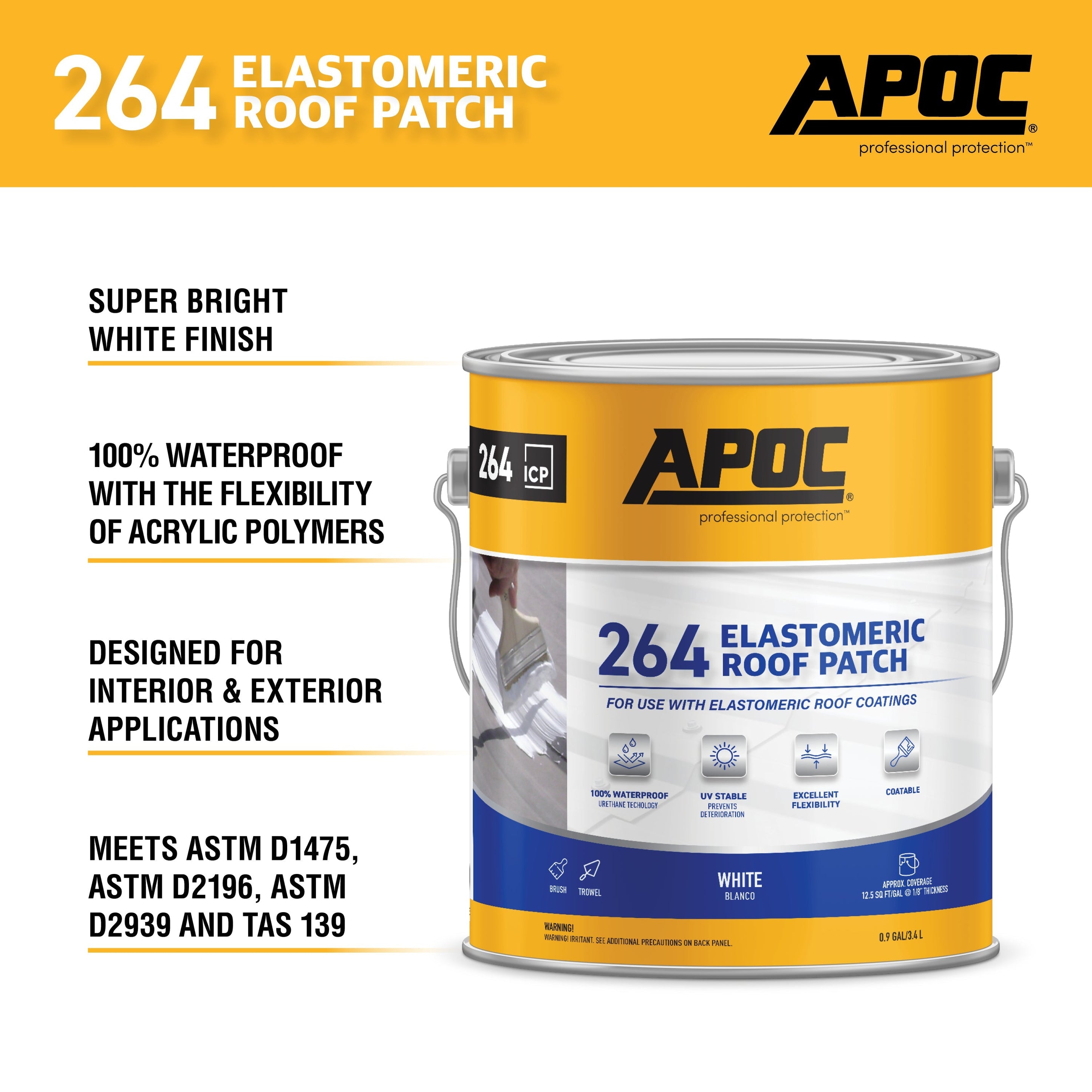 APOC® 264Elastomeric Roof Patch
