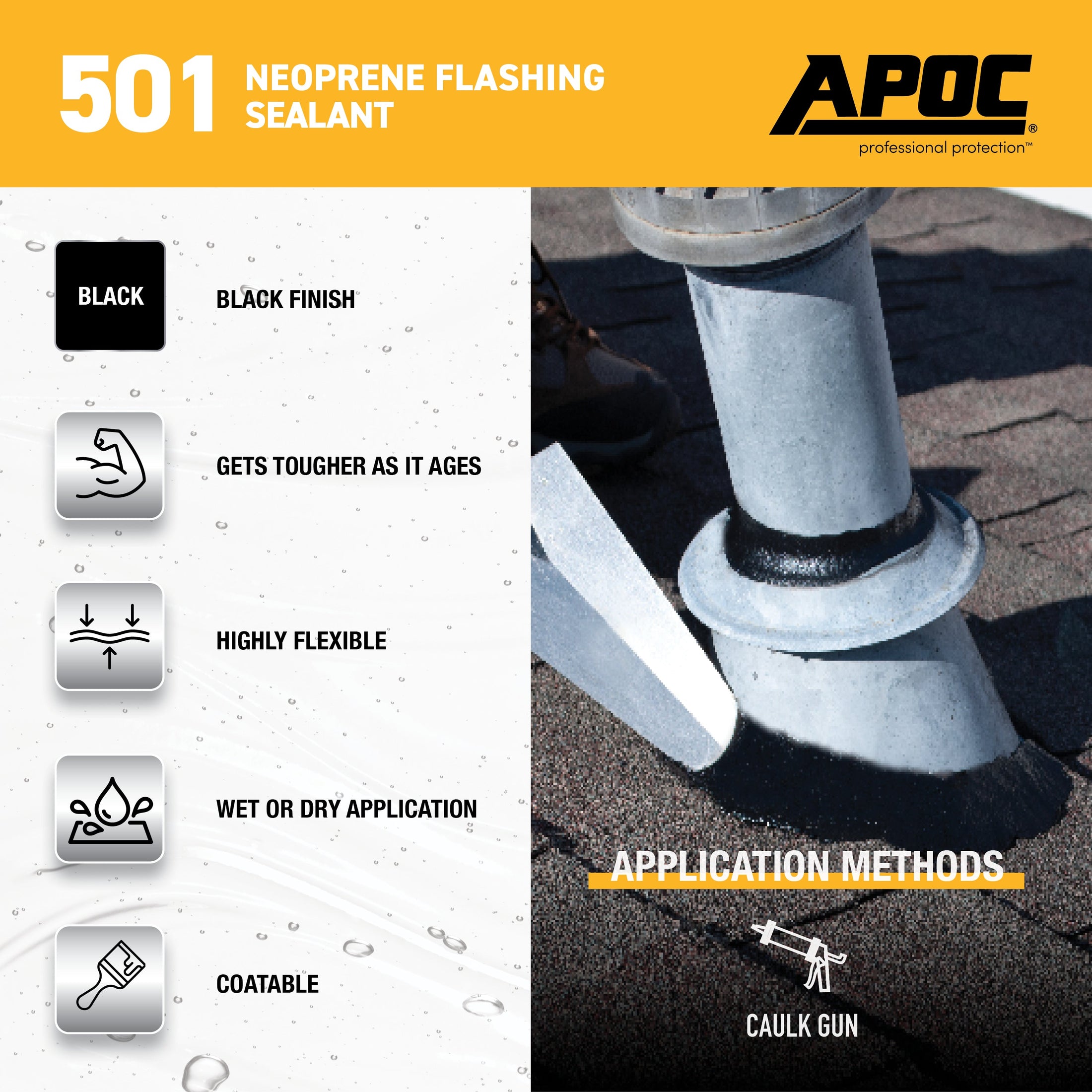 APOC® 501 Neoprene Flashing Sealant