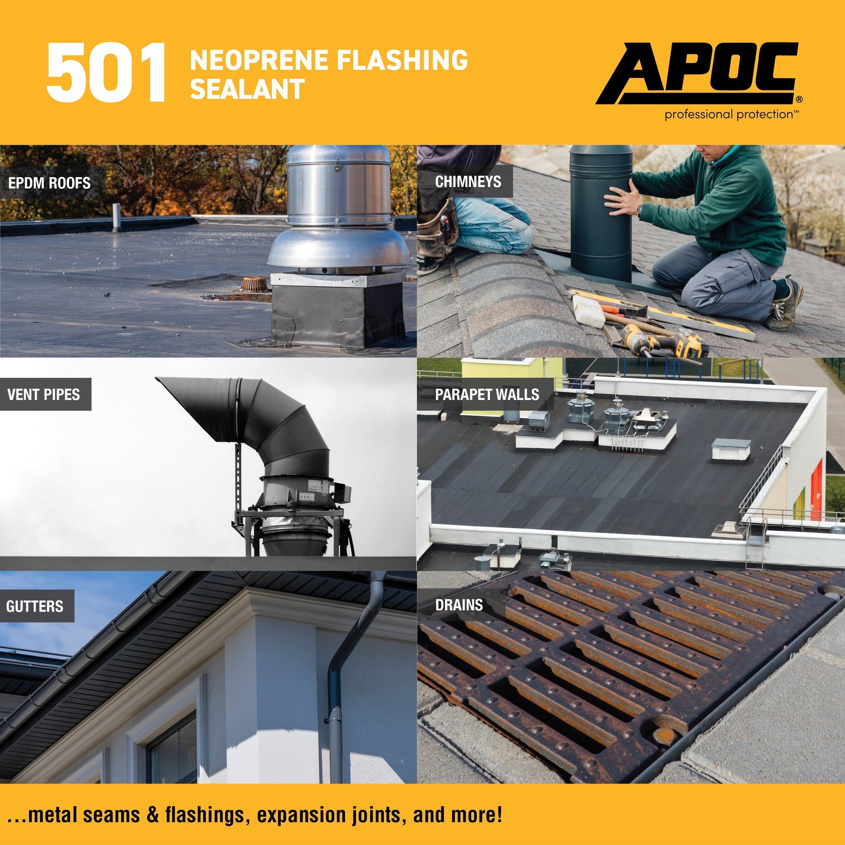 APOC® 501 Neoprene Flashing Sealant