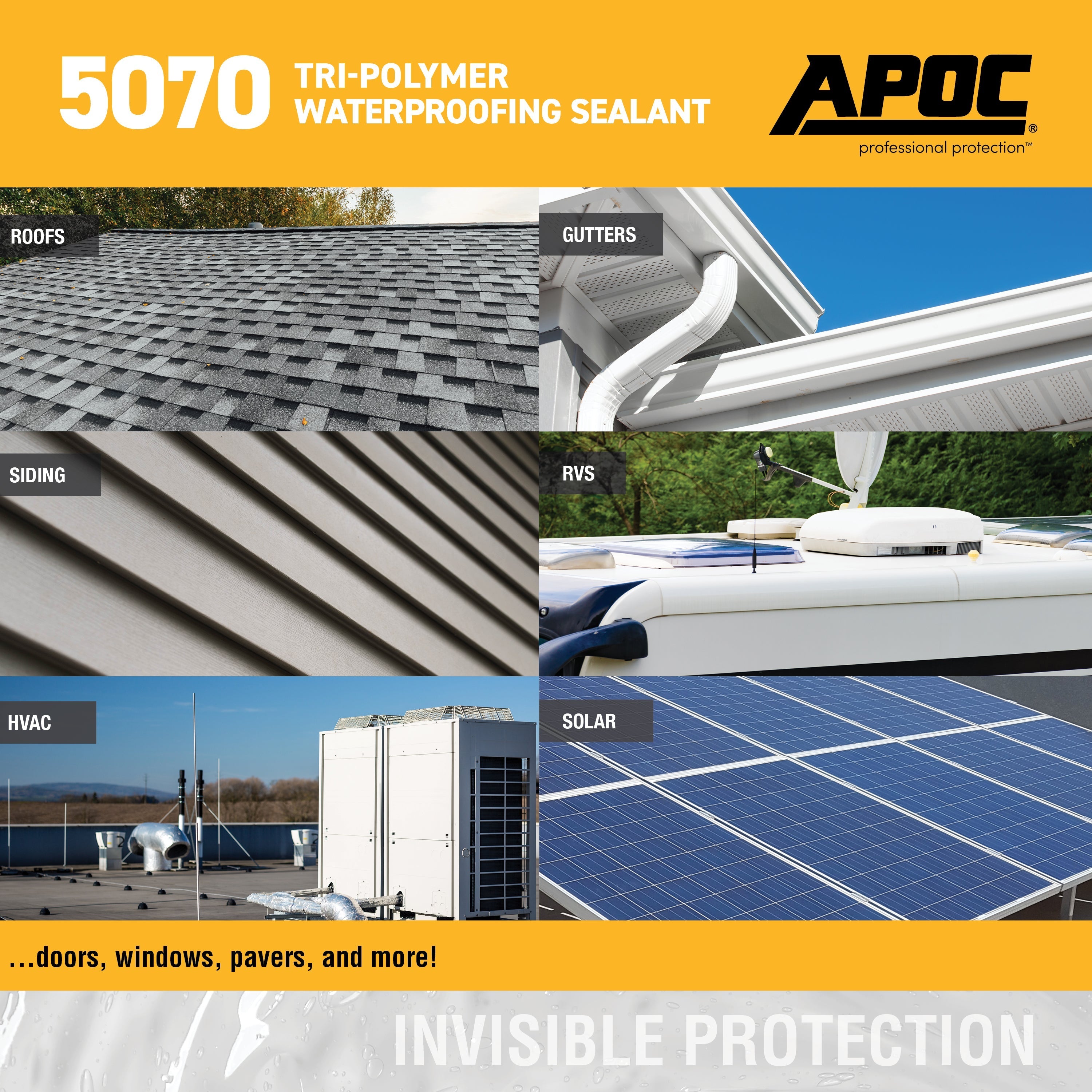 APOC® 5070Tri-Polymer Waterproofing Sealant