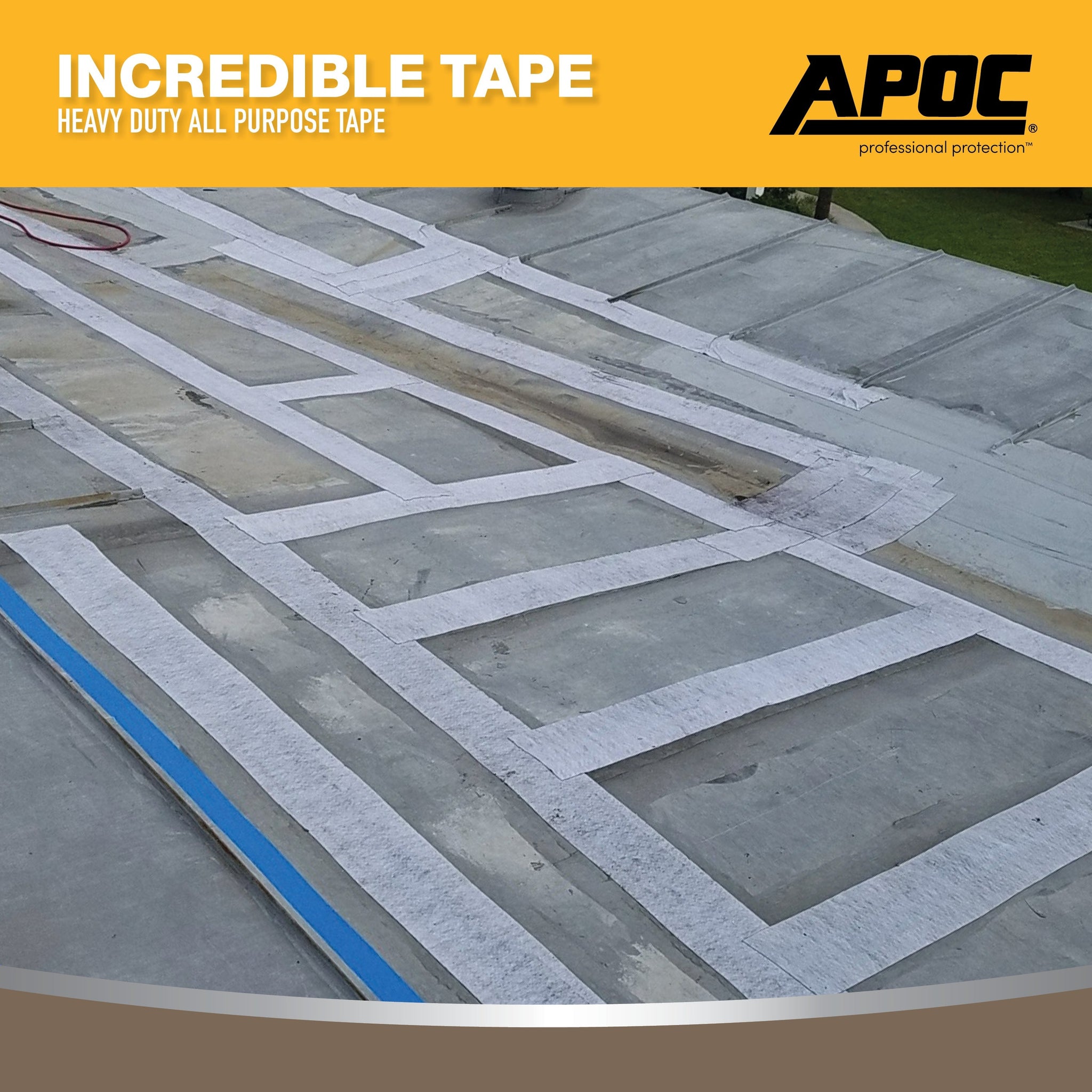 APOC® Incredible® TapeHeavy Duty All Purpose Fleece-Top Tape