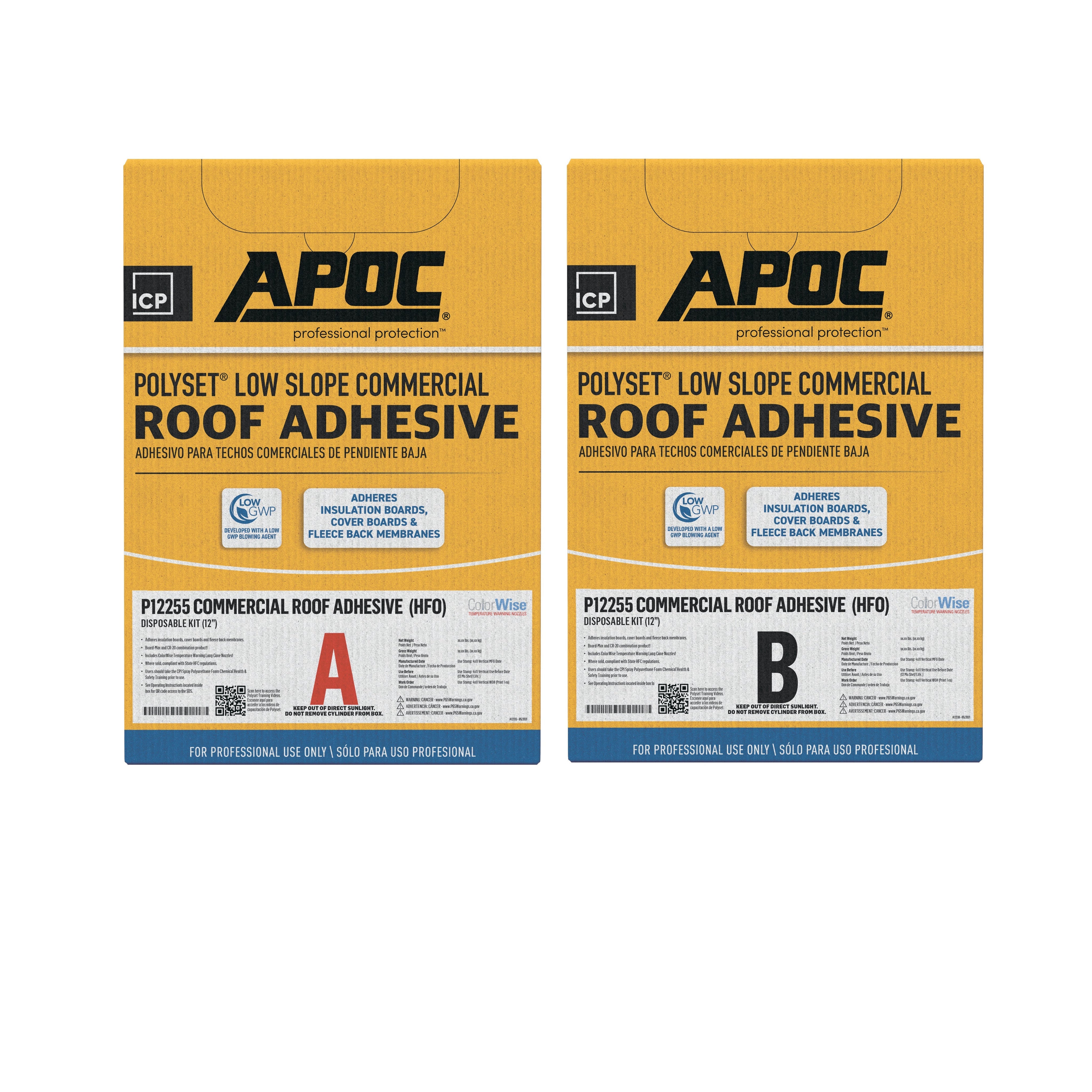 APOC® Polyset® Low Slope Commercial Roof Adhesive (HFO)