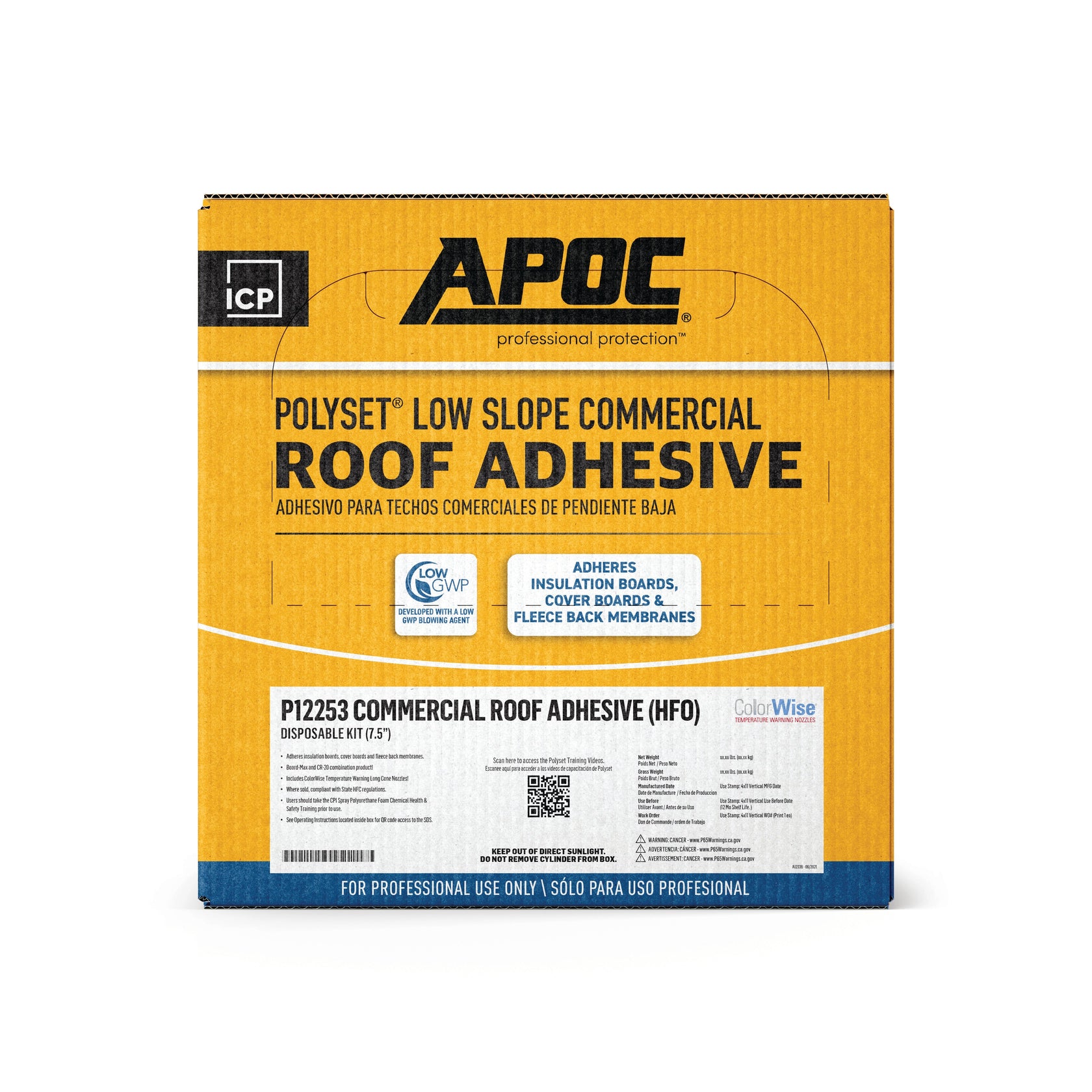 APOC® Polyset® Low Slope Commercial Roof Adhesive (HFO)