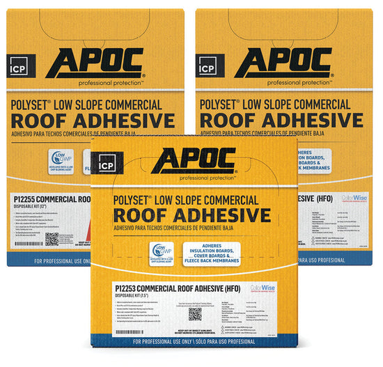 APOC® Polyset® Low Slope Commercial Roof Adhesive (HFO)