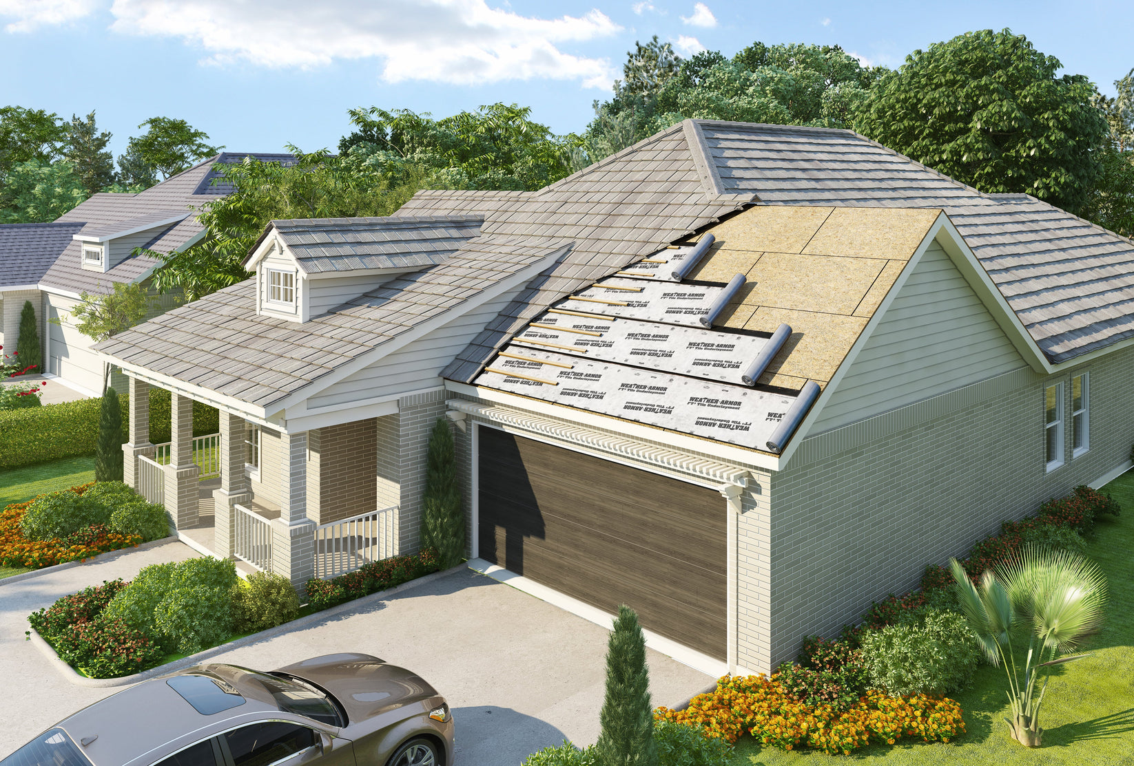 Weather-Armor® FT³ Fleece-Top Roof Underlayment – APOC