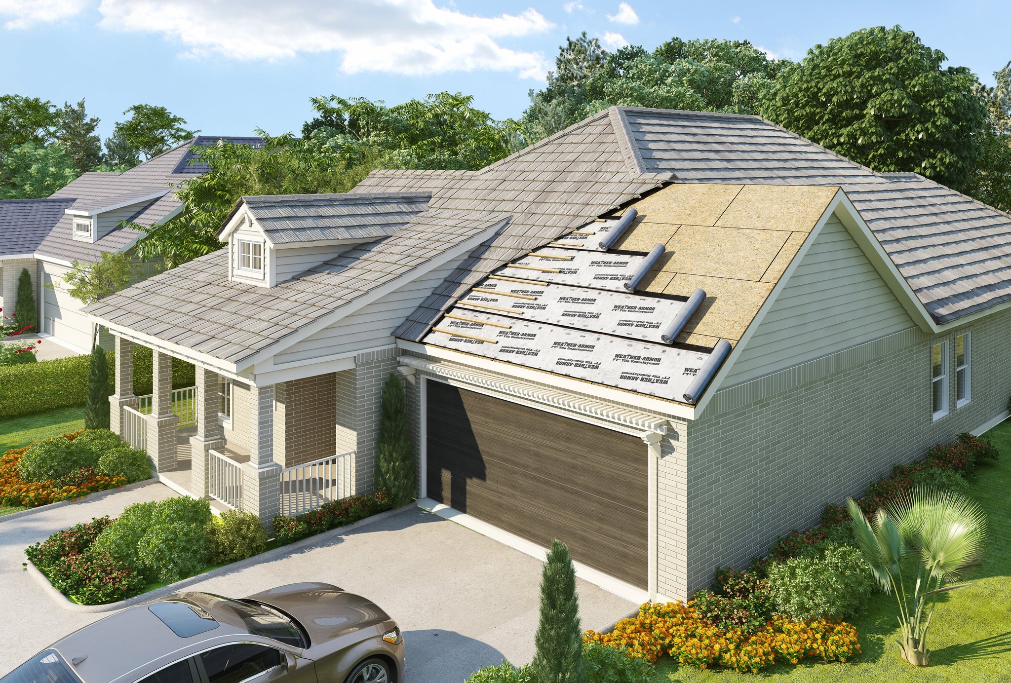 Weather-Armor® FT³ Fleece-Top Roof Underlayment – APOC